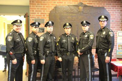 Morris Township Police honor two officers, swear in two others | News ...