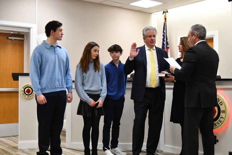 Bardi, Biront sworn in to serve on the Roseland Borough Council | News ...