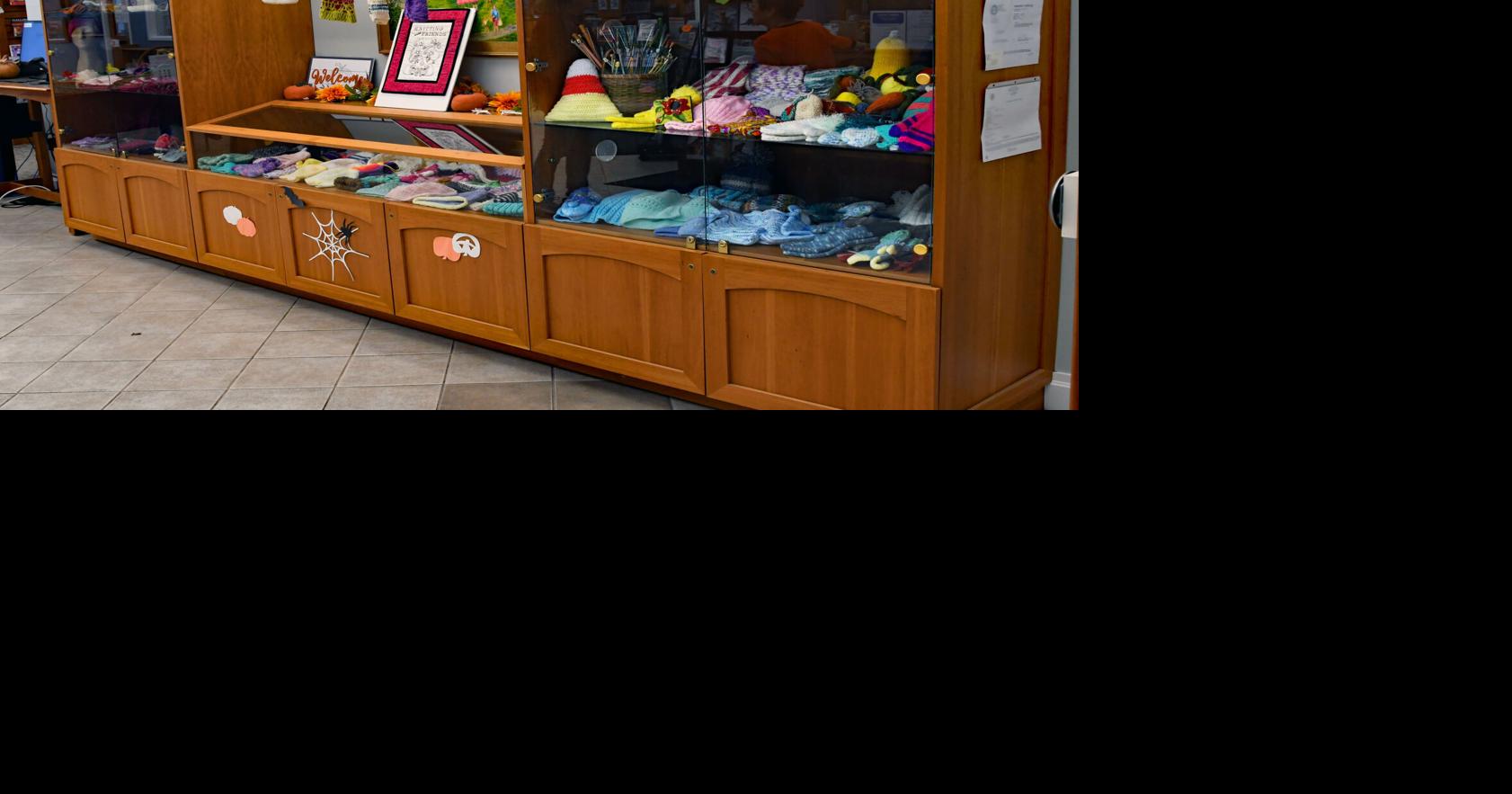 Gates Avenue Knitters return with fall display at Long Hill Library ...