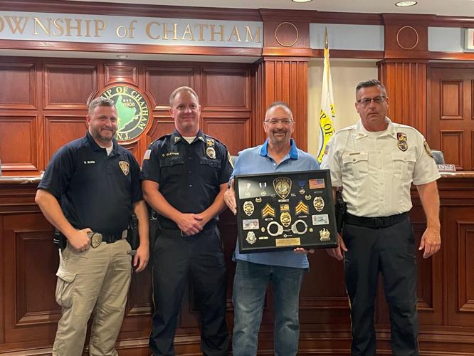 Chatham Township honors three retiring police officers | News ...