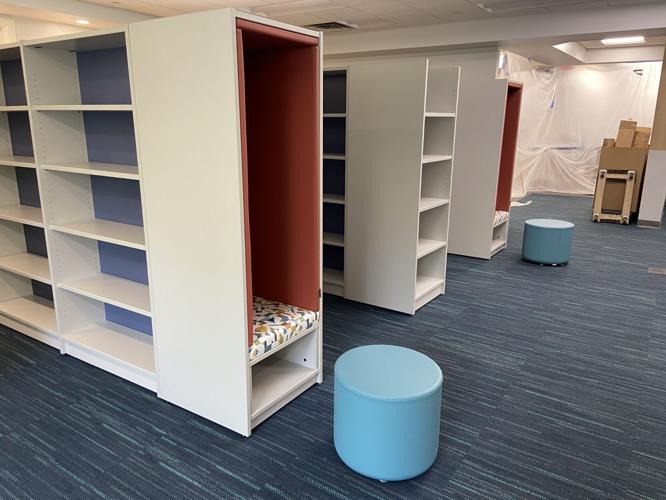 Renovations underway at children's room at Florham Park library ...
