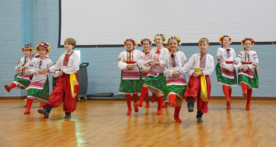 Splits, jumps and kicks in red boots draw a crowd at the Hanover ...