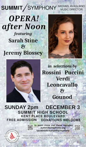 Summit Symphony Orchestra begins season on Sunday, Dec. 3 at Summit ...