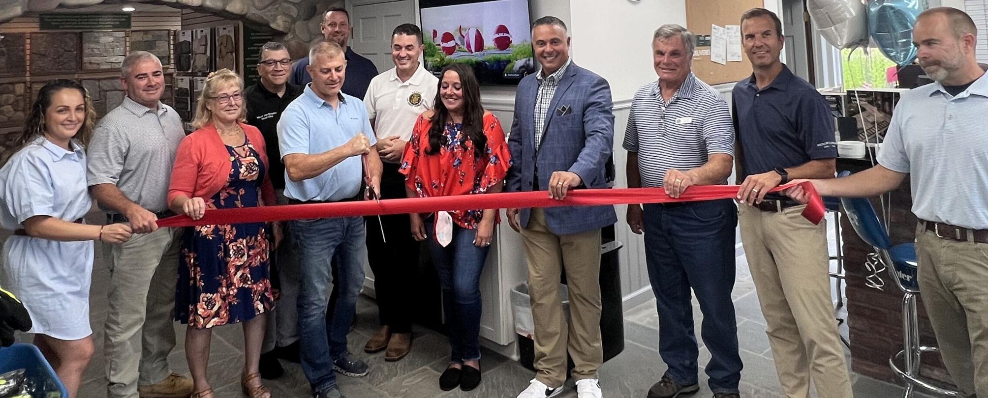 Ribbon Cutting with two Mayors | News | newjerseyhills.com