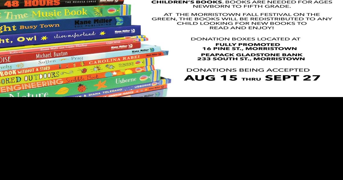 Children’s Gently Used Book Drive announced with FREE REDISTRIBUTION OF ...