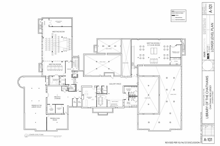 Library of the Chathams revised renovation plans OK'd by Board of ...
