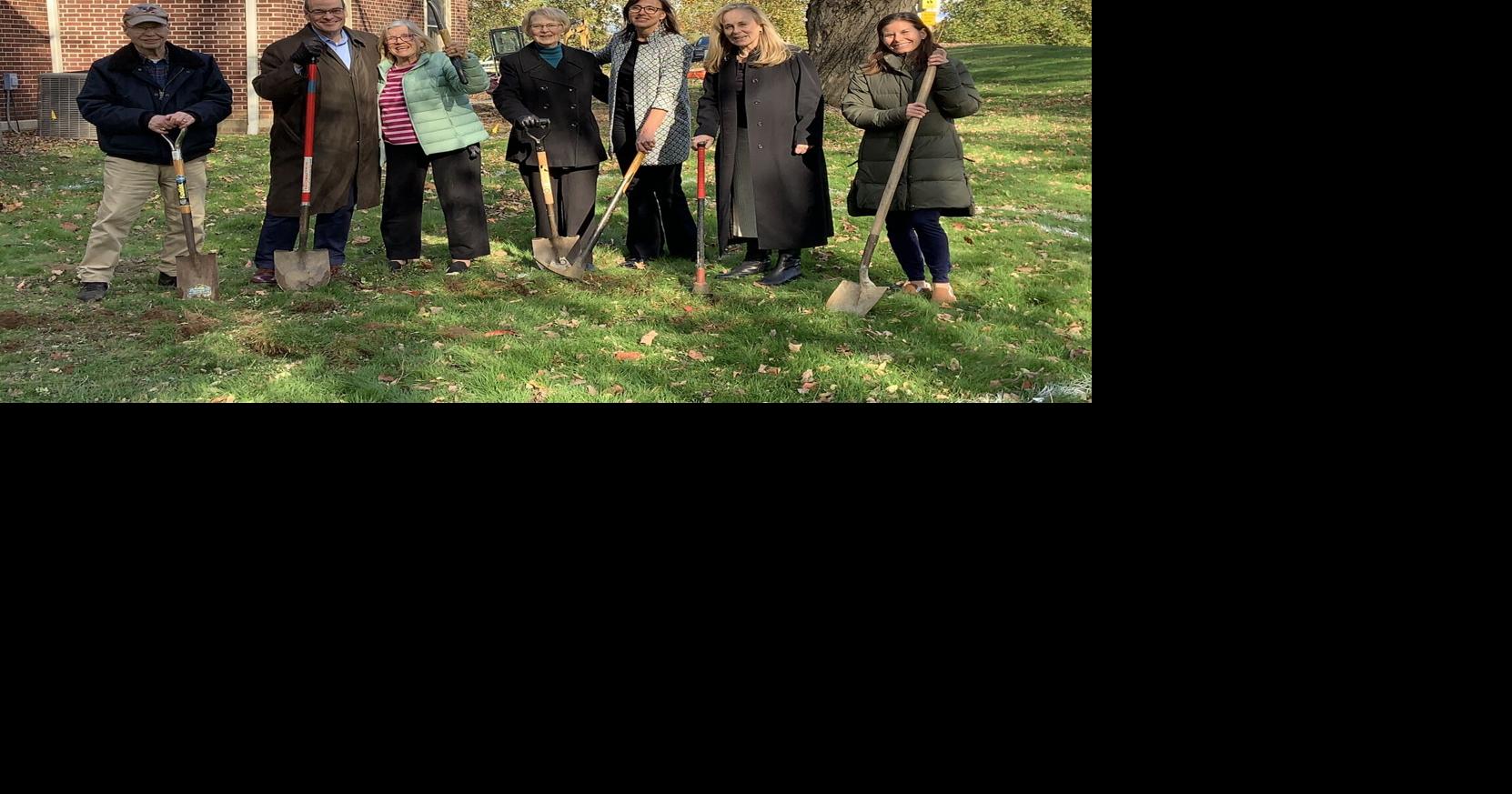 Mendham Borough Library breaks ground for Outdoor Learning Patio | News ...