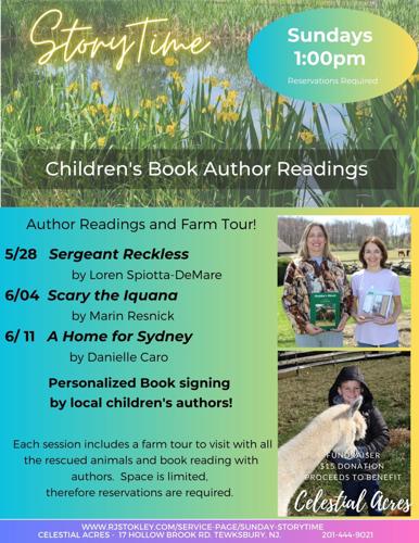Local children's book authors to read for StoryTime starting on Sunday ...