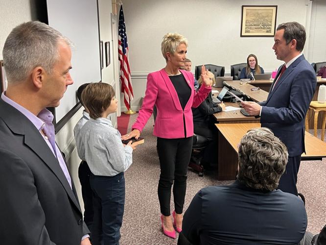 Clinton Mayor Janice Kovach is sworn in for fourth consecutive term ...