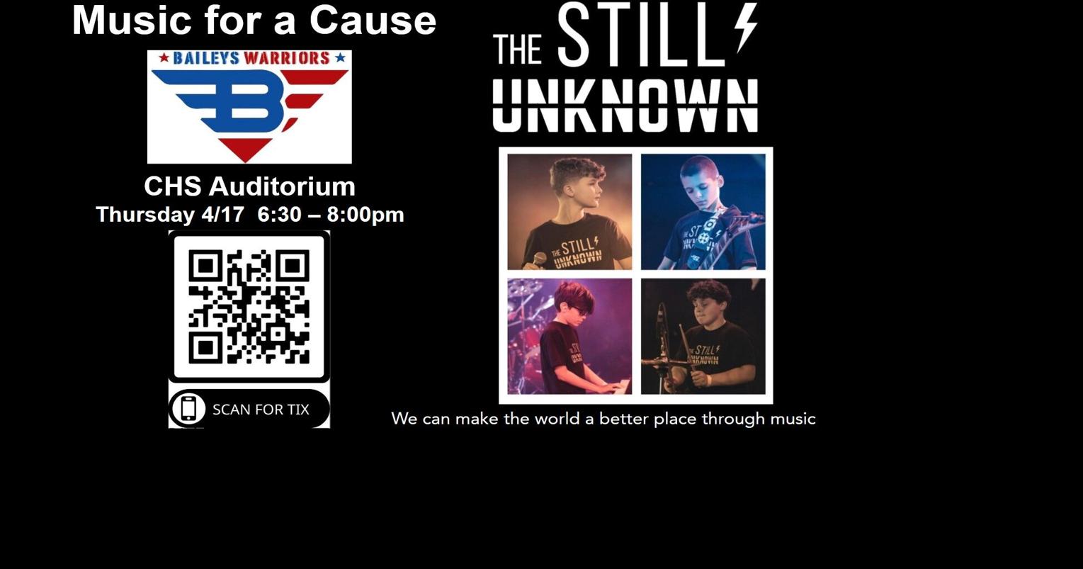 Chatham-based rock band The Still Unknown to play benefit show for ...