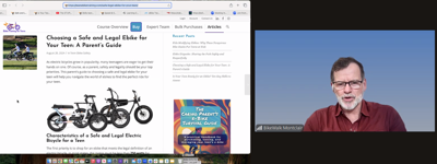 New Jersey Bike and Walk Coalition program manager offers virtual e ...