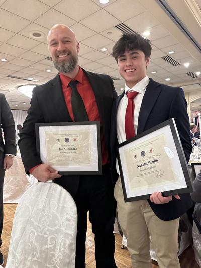 Bernards High's Simoneau, Kouflie honored by National Football ...