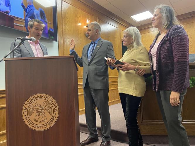 Former mayor Grayzel sworn in, returns to Morris Township Committee ...