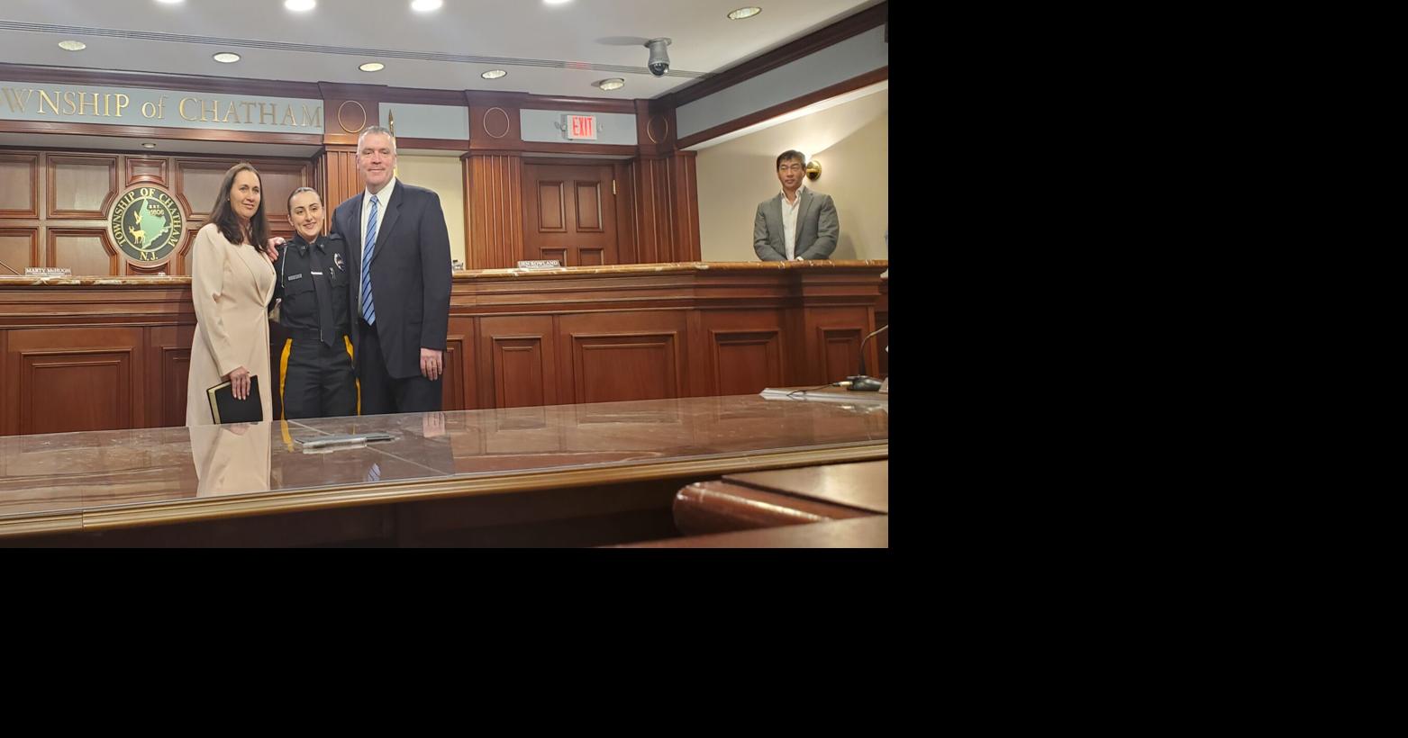 Chatham Township swears in Colette Murphy as newest police officer | News | newjerseyhills.com