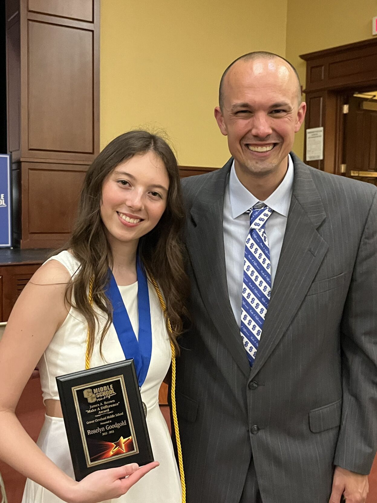 Grover Cleveland Middle School graduates earn awards | News ...