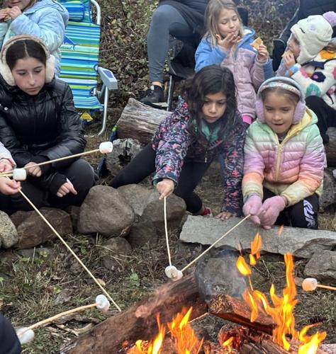 Long Hill Girl Scouts gather for campfire sing-along at Hicks Tract ...