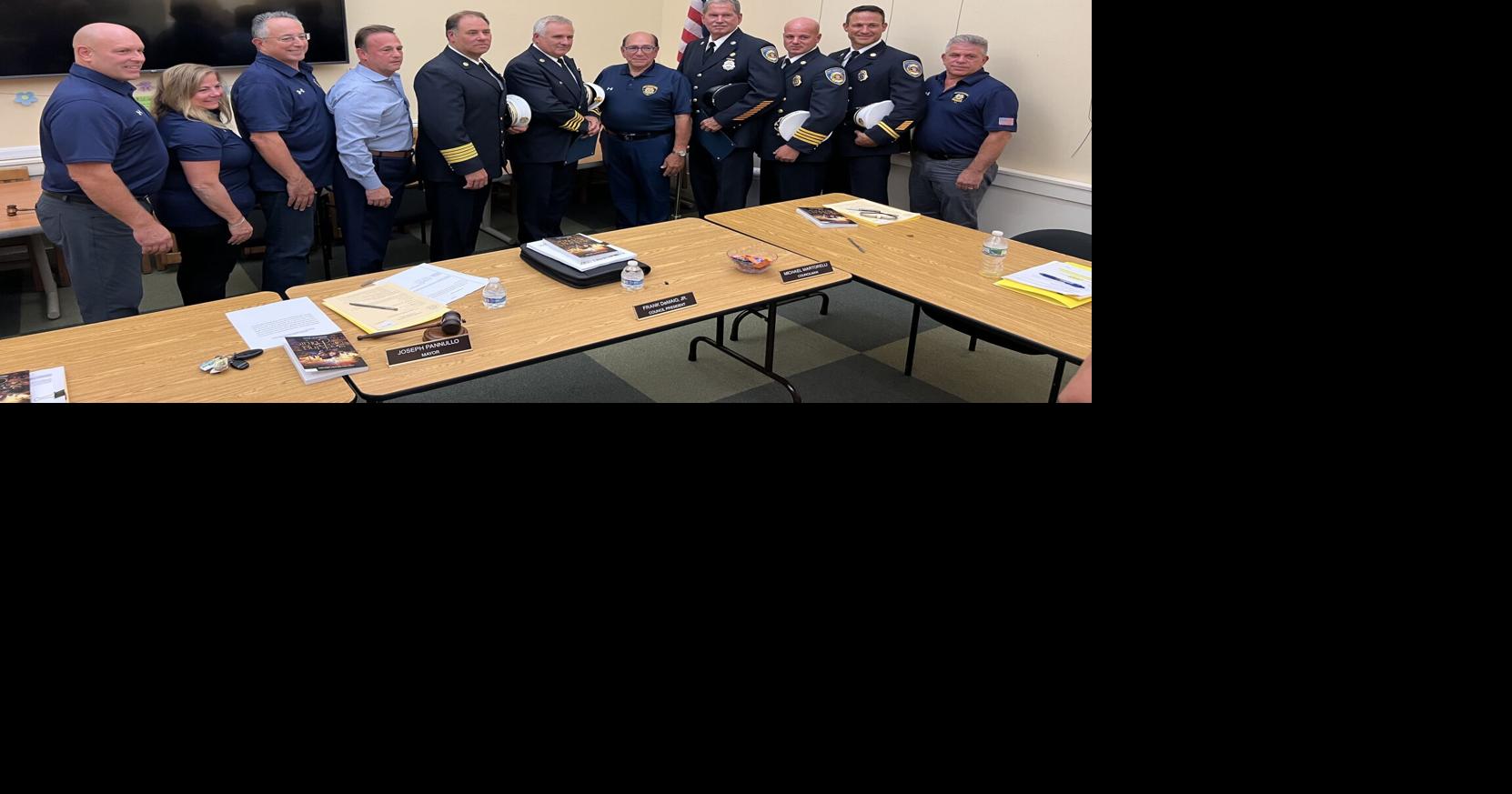 East Hanover fire officals honored at Council meeting | News ...