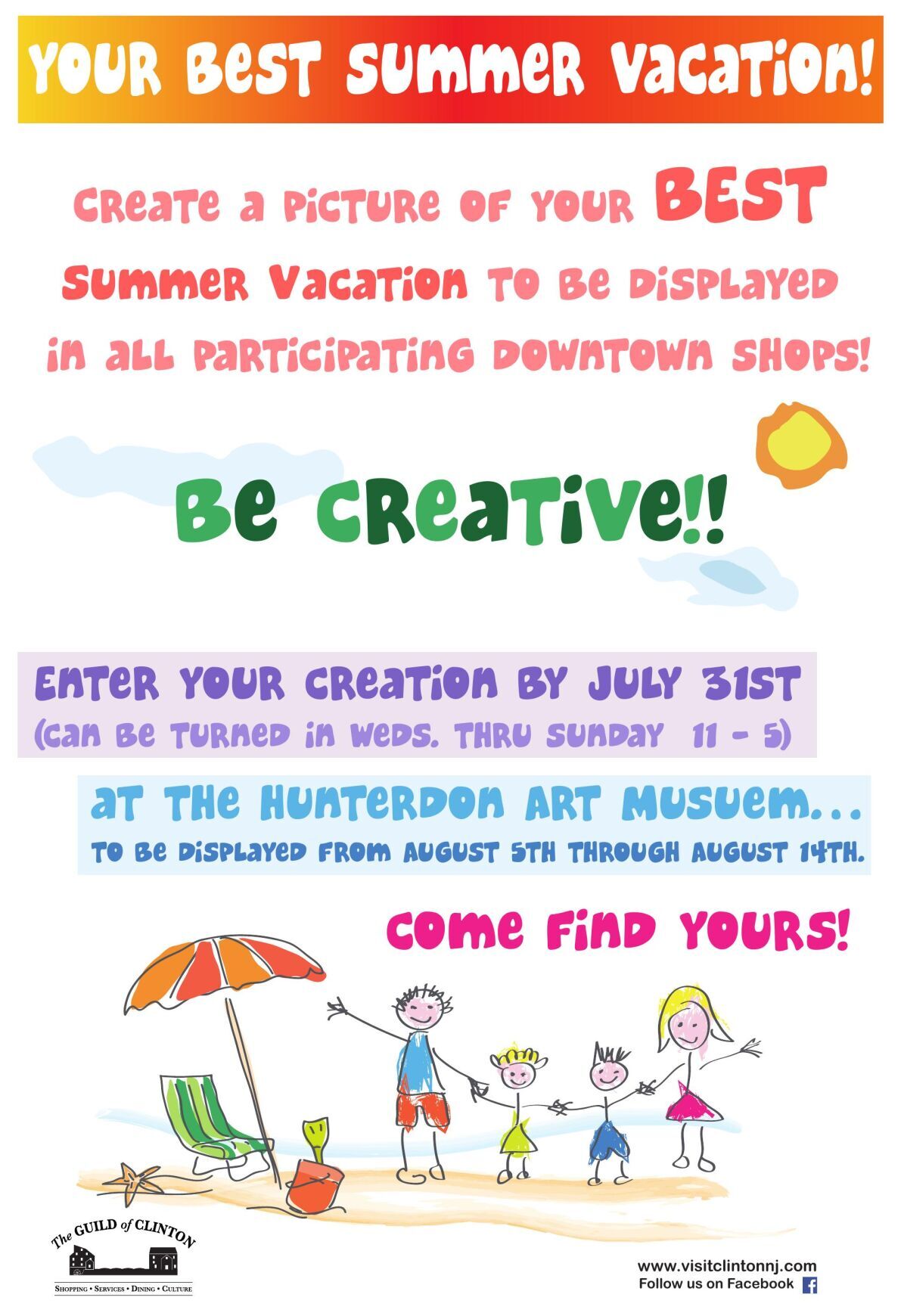 Clinton Guild hosts Summer Vacation photo contest for kids ...