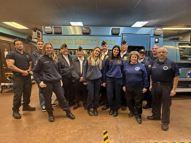 Morris Minute Men receive $5,000 check from American Legion Post 59 ...