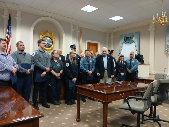 Many Harding first responders honored for saving the life of one of New ...