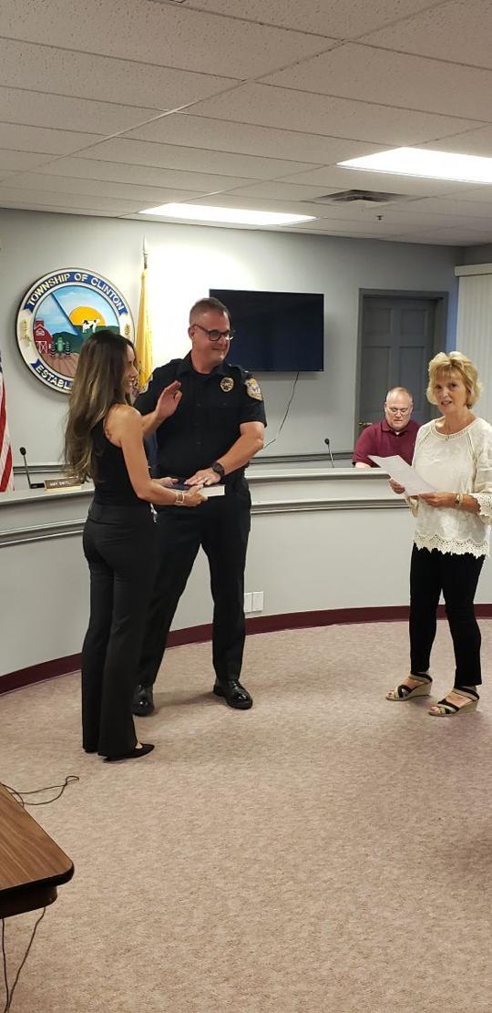 Clinton Township swears in new police chief | News | newjerseyhills.com