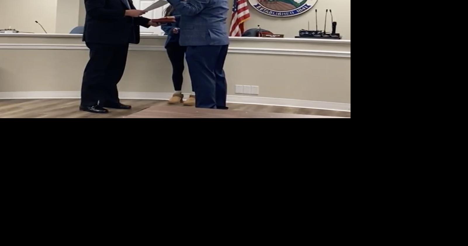 (VIDEO) Clinton Township swears in Andy Hardiman as newest council ...