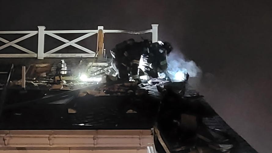 Lightning strike sparks fire at Turtle Back Zoo's Sea Turtle Recovery ...