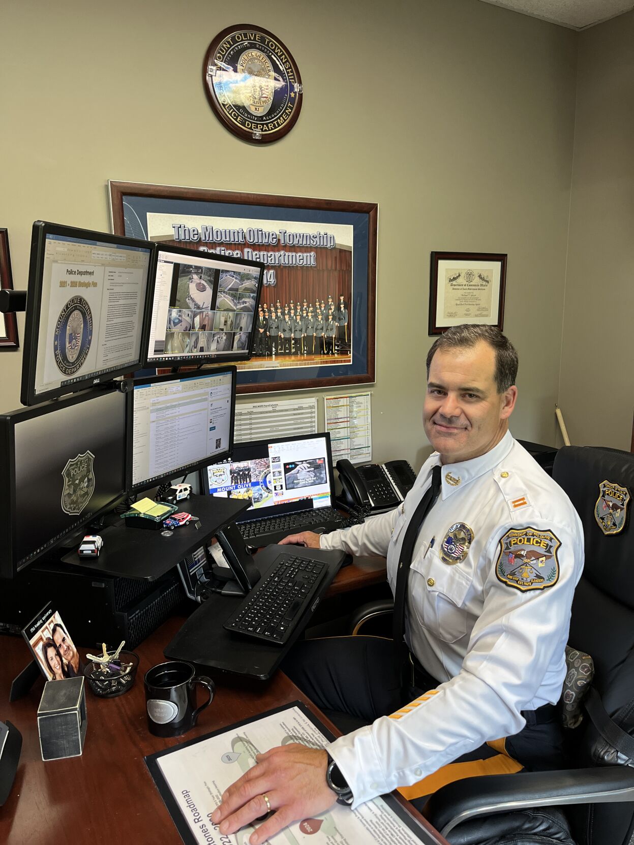 Capt. Michael Spitzer appointed new police chief in Mount Olive ...