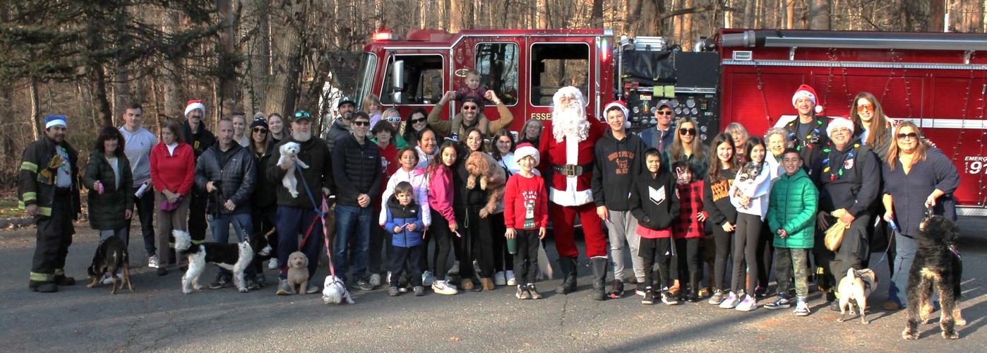 Santa brings candy canes and smiles to Essex Fells | News ...