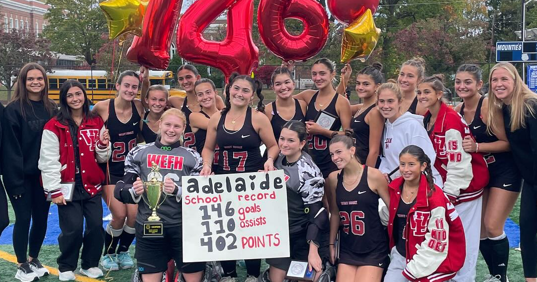 Minnella sets new all-time goals record for West Essex field hockey in ...