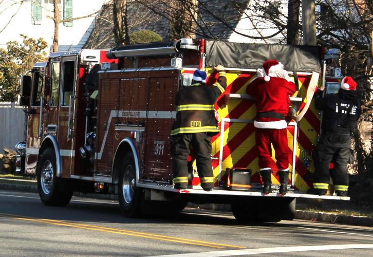 Santa brings candy canes and smiles to Essex Fells | News ...