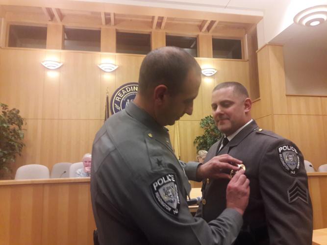 (VIDEO) Readington promotes two police officers, swears in new ...