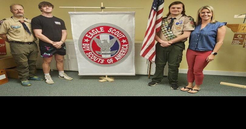 Cameron Lutz of Clinton achieves Eagle Scout rank | Hunterdon Review ...