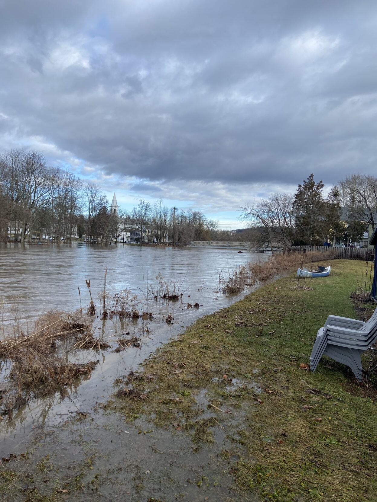 (VIDEO) Clinton impacted by overnight flooding; art museum seeks clean ...