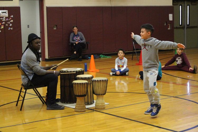 Interactive drum, dance program comes to Woodland School | Music ...