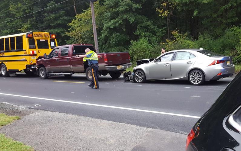 Driver causes school bus fender-bender on second day of school in Long ...