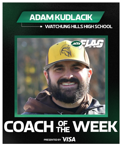 Jets name Watchung Hills' Adam Kudlacik high school girls flag football ...