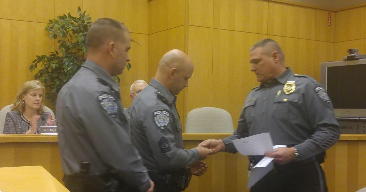 Readington honors police officers for valor, achievement | News ...