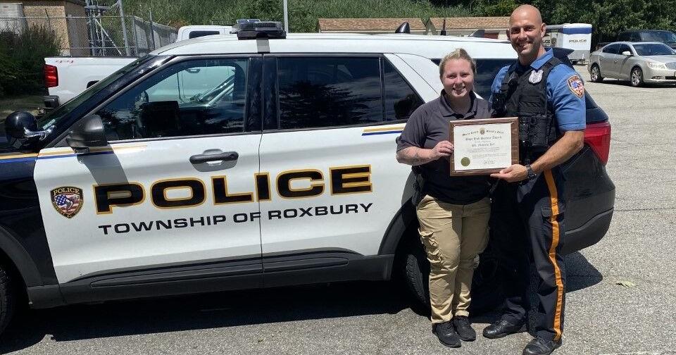 Morris County Sheriff recognizes Roxbury Police Officer | Police ...