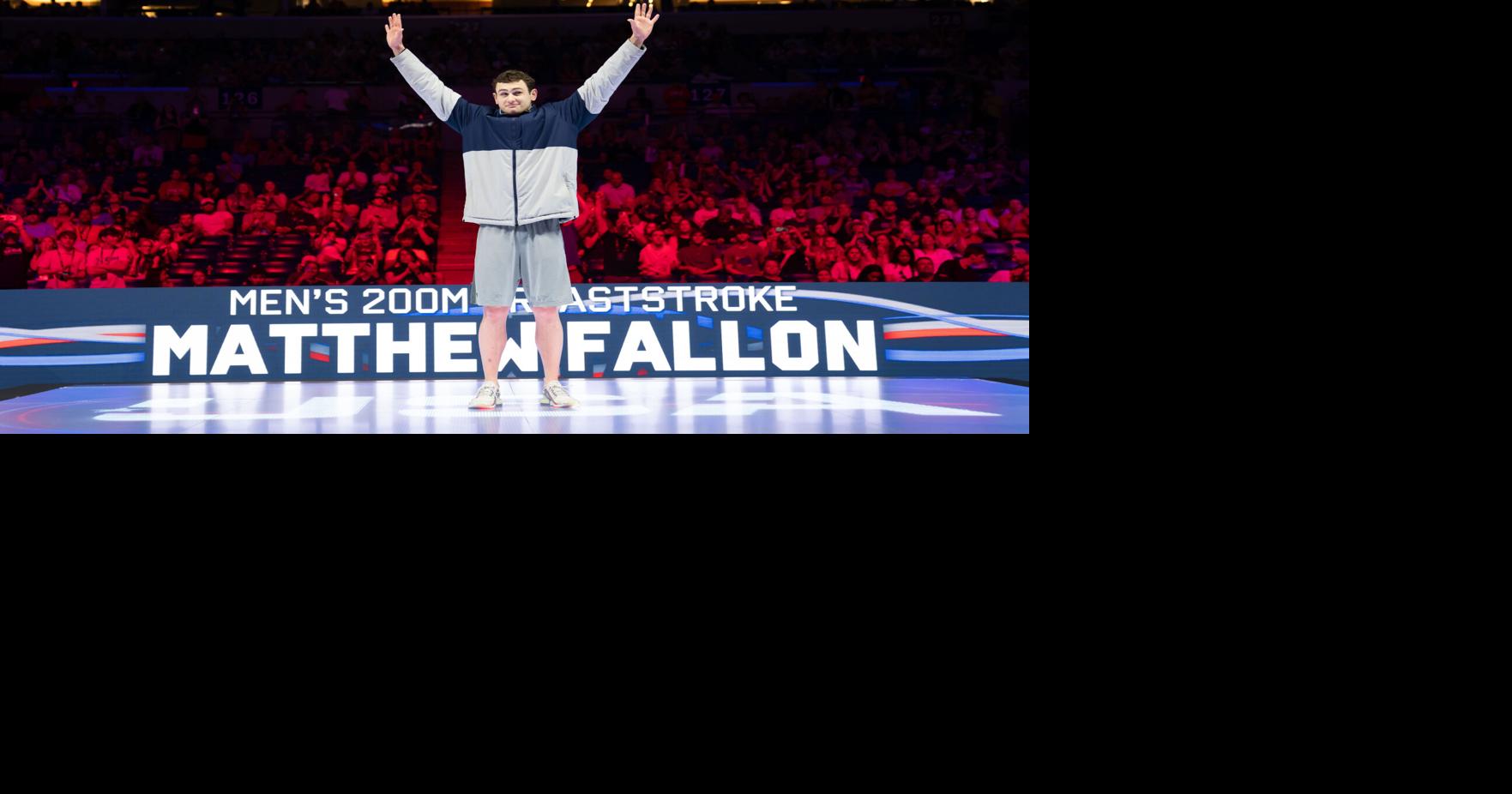 Warren native Matt Fallon secures a spot on the U.S Olympic swim team ...