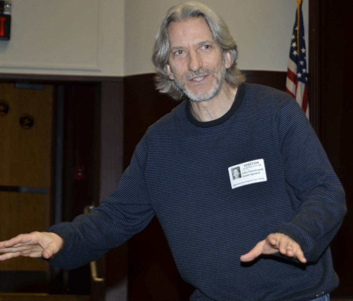 Human rights activist Prendergast visits with Watchung Hills students ...