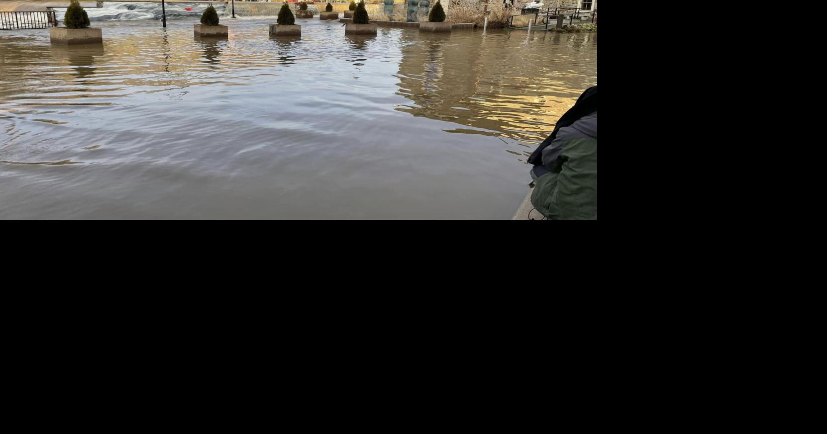 (VIDEO) Clinton impacted by overnight flooding; art museum seeks clean ...