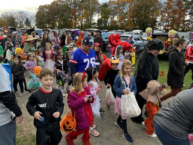 Barbie, Colonel Sanders make a visit to Chester during Trunk or Treat ...