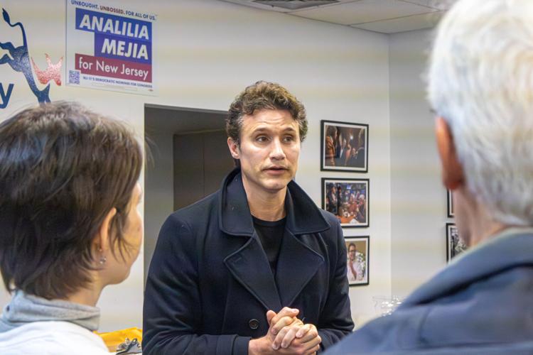 Mejia holds Morristown canvassing event with Kim ahead June primary ...