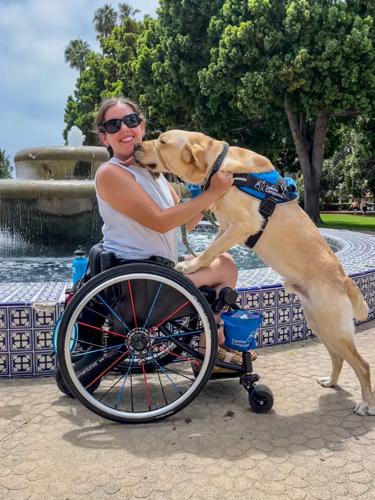Para-dressage Olympian Alanna Flax-Clark adds a canine companion to her ...