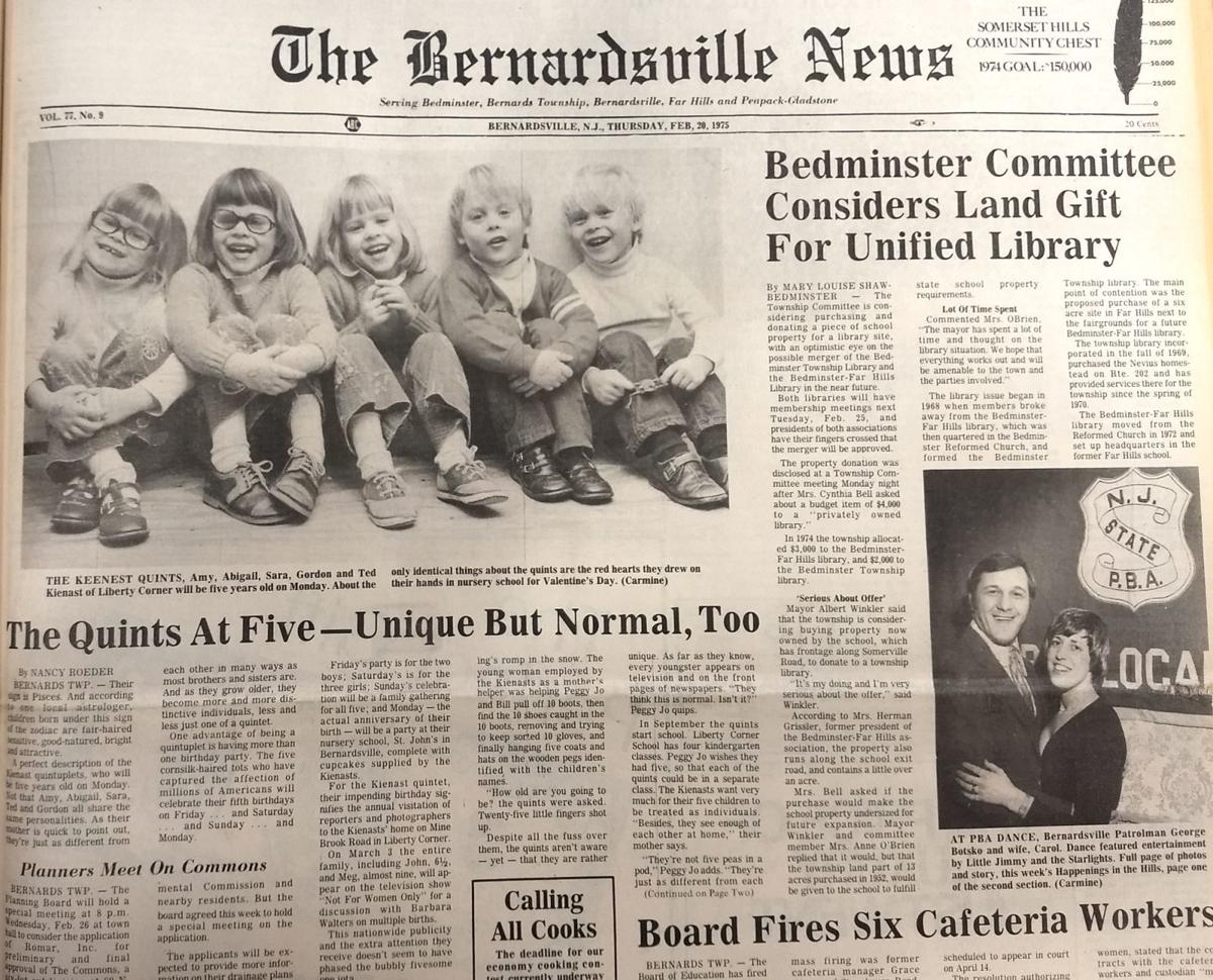 World famous Liberty Corner quints turning 50 | Bernardsville News News ...