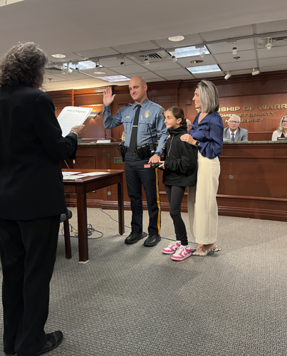 Ferreiro sworn in as chief, Warren promotes police | News ...