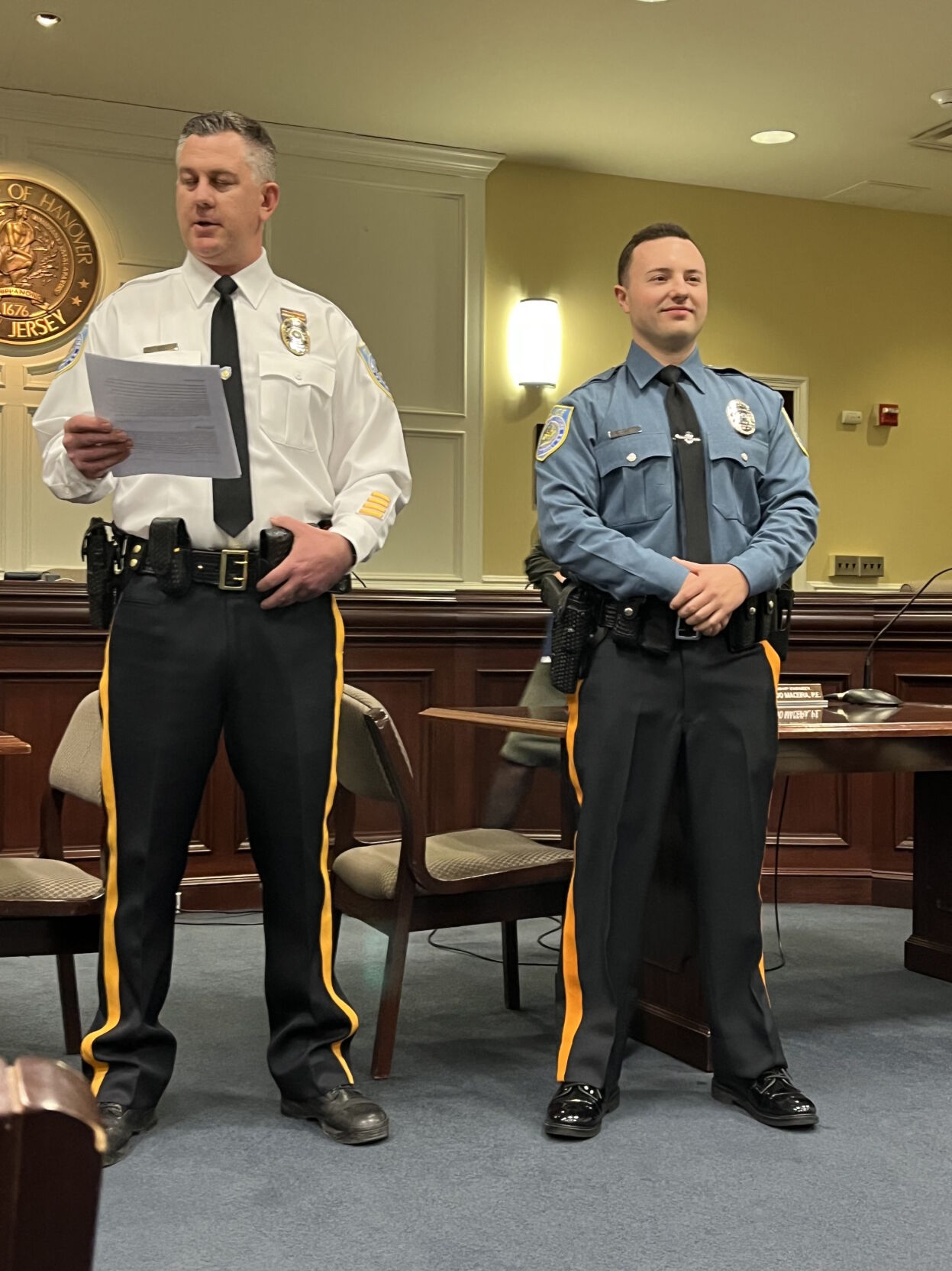 Four officers sworn in in Hanover | News | newjerseyhills.com