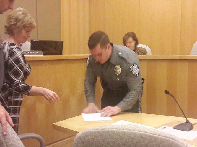 (VIDEO) Readington promotes two police officers, swears in new ...