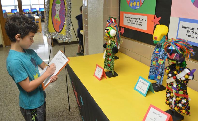 Ironia Elementary School art students showcase their puppets | News ...